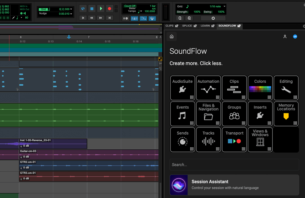 Session Assistant - SoundFlow - Workflow platform for creatives ...