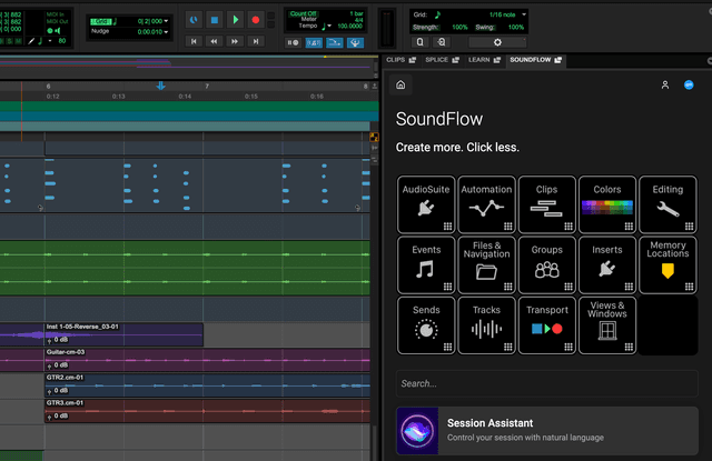 Session Assistant - SoundFlow - Workflow platform for creatives ...